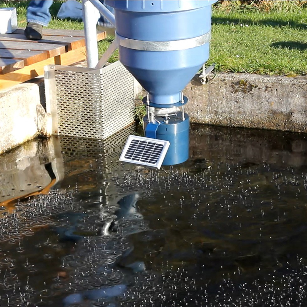 FIAP Solar Feeder 20 kg Art. No. 1569-aquaculture-fish feeding-fish ...