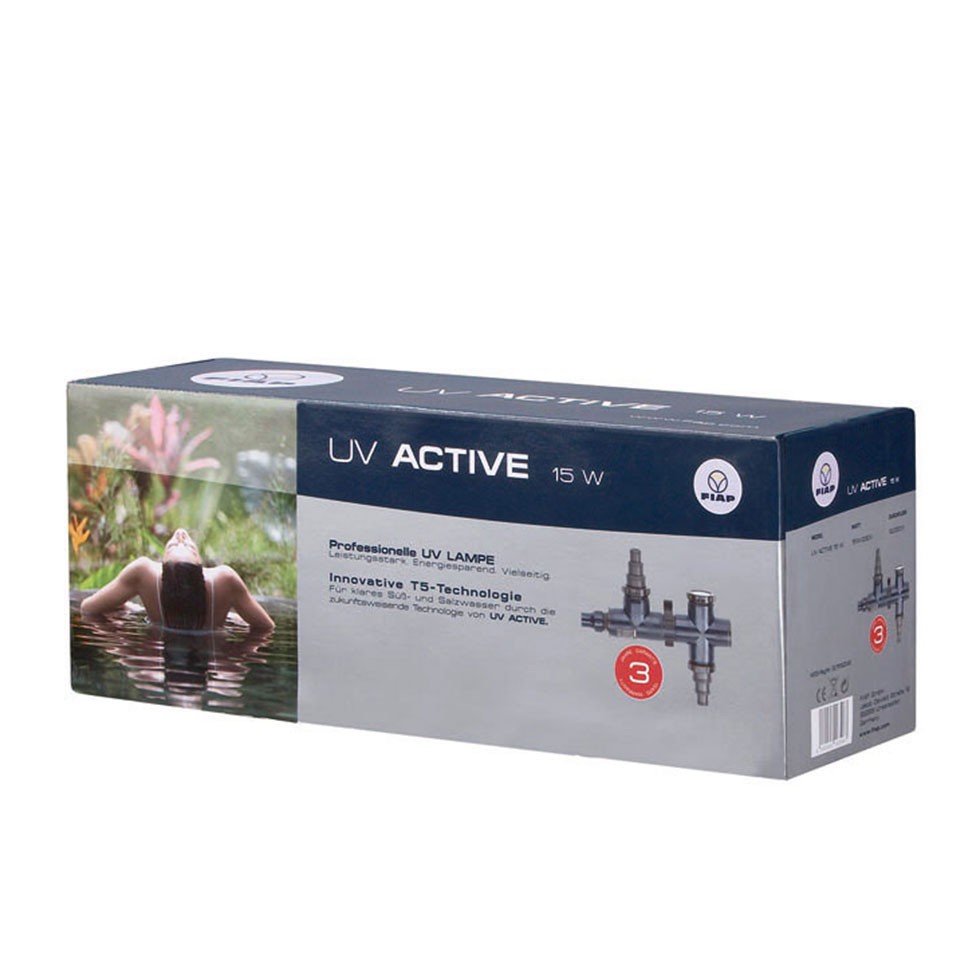 FIAP UV Active 15 W Art. Nr. 2770-UV Lampe-Aquakultur-Vorklärgerät ...